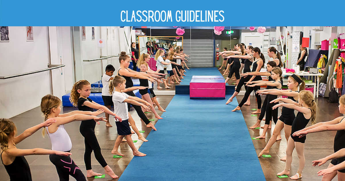 Classroom Guidelines for Teachers - Peninsula School of Dance
